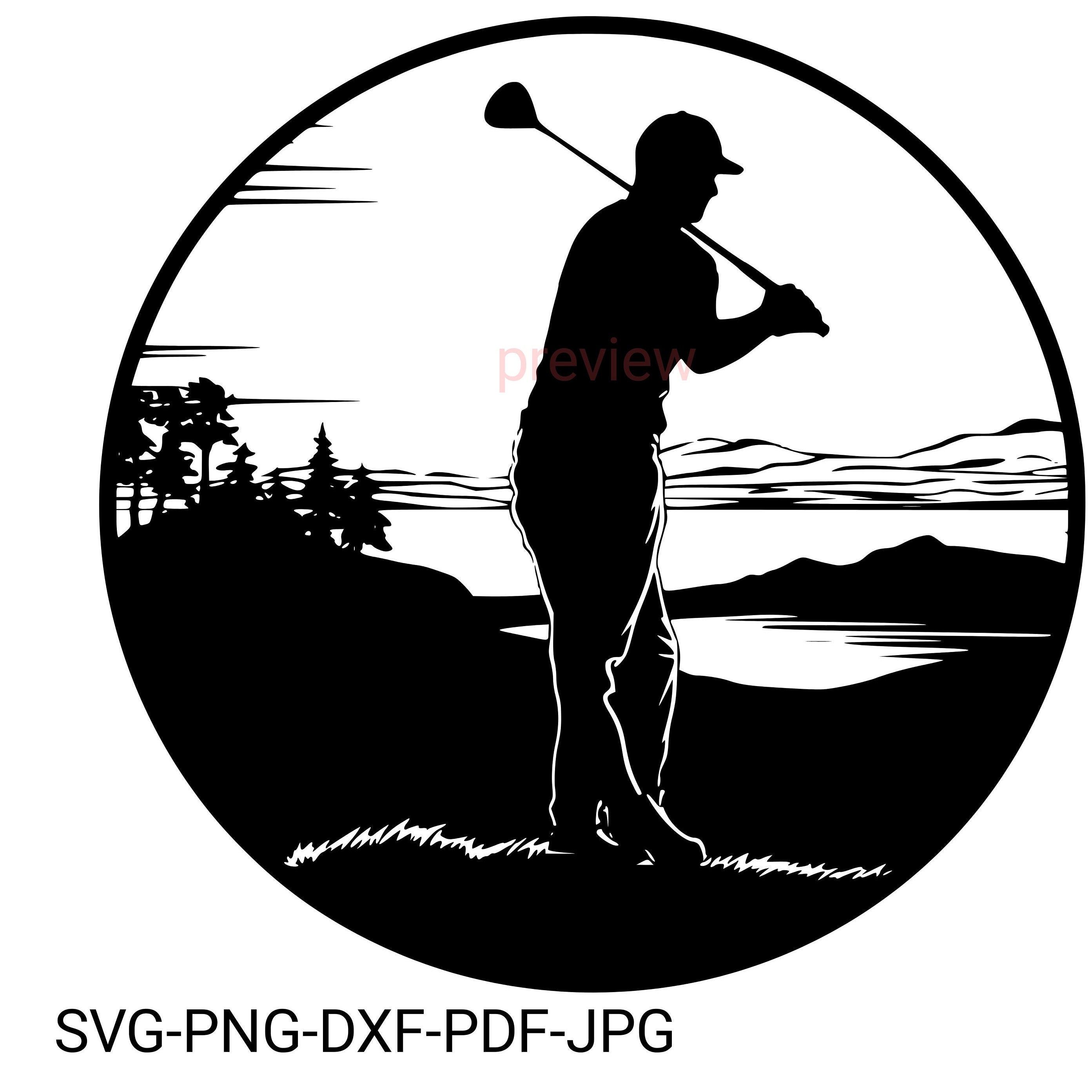 Golf Svg, Golfing Svg, Golfing Design Svg, Golf Logo, Golf Ball Svg ...