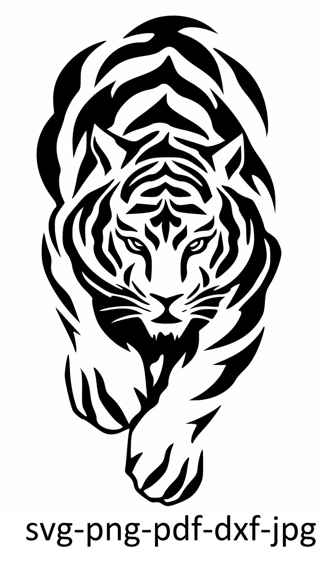 Tiger Svg, Tiger Png, Tiger,dxf,svg,clipart,vector,tattoo,tigers Eye ...