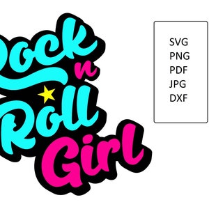 Darla Nemo Costume SVG DXF PNG Rock N Roll Girl - Etsy