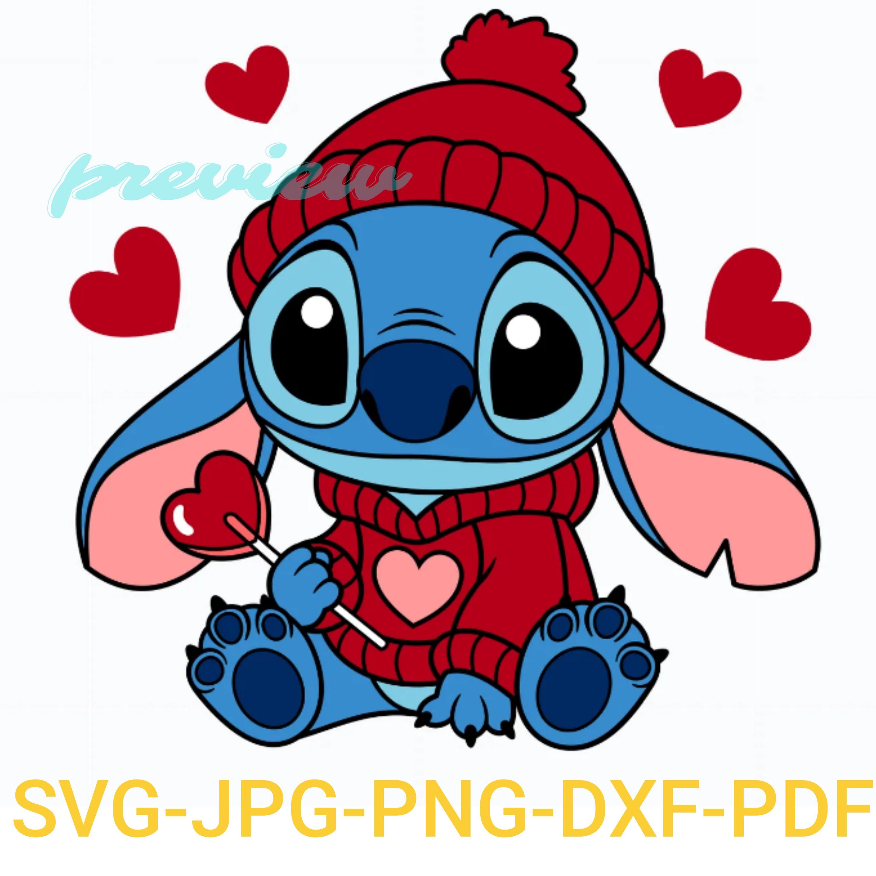 Imagenes De Amor De Stitch Dibujos De Amor A Color De Stich Editorial
