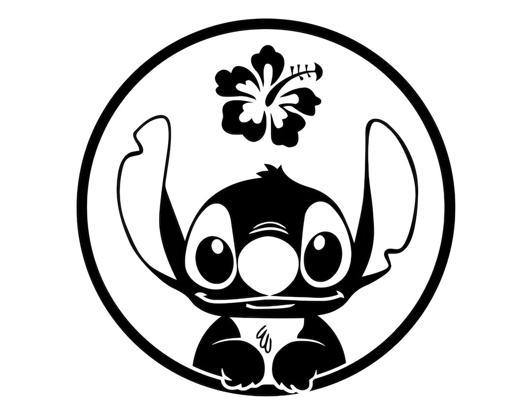 Stitch SVG Ears Svg Png Clipart , Cut File Silhouette,png , SVG , Dxf ...