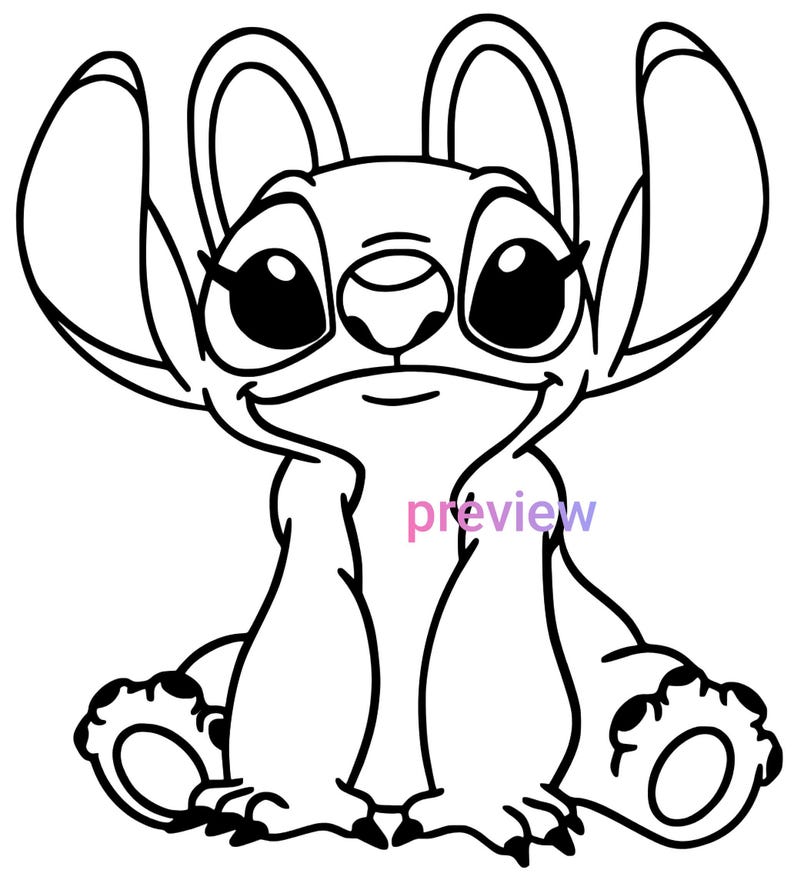 Ángel svg, Stitch svg, Stitch Couple Svg, camisa de pareja en el parque ...