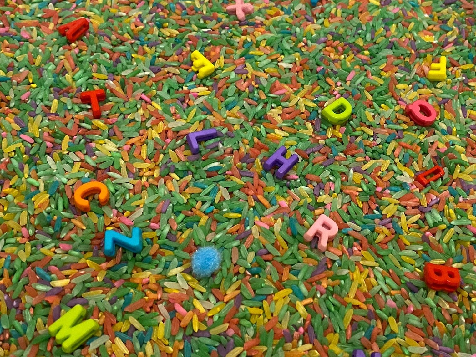 Sesame Street Sensory Bin/letters and Colors Sensory Bin/ Numbers ...