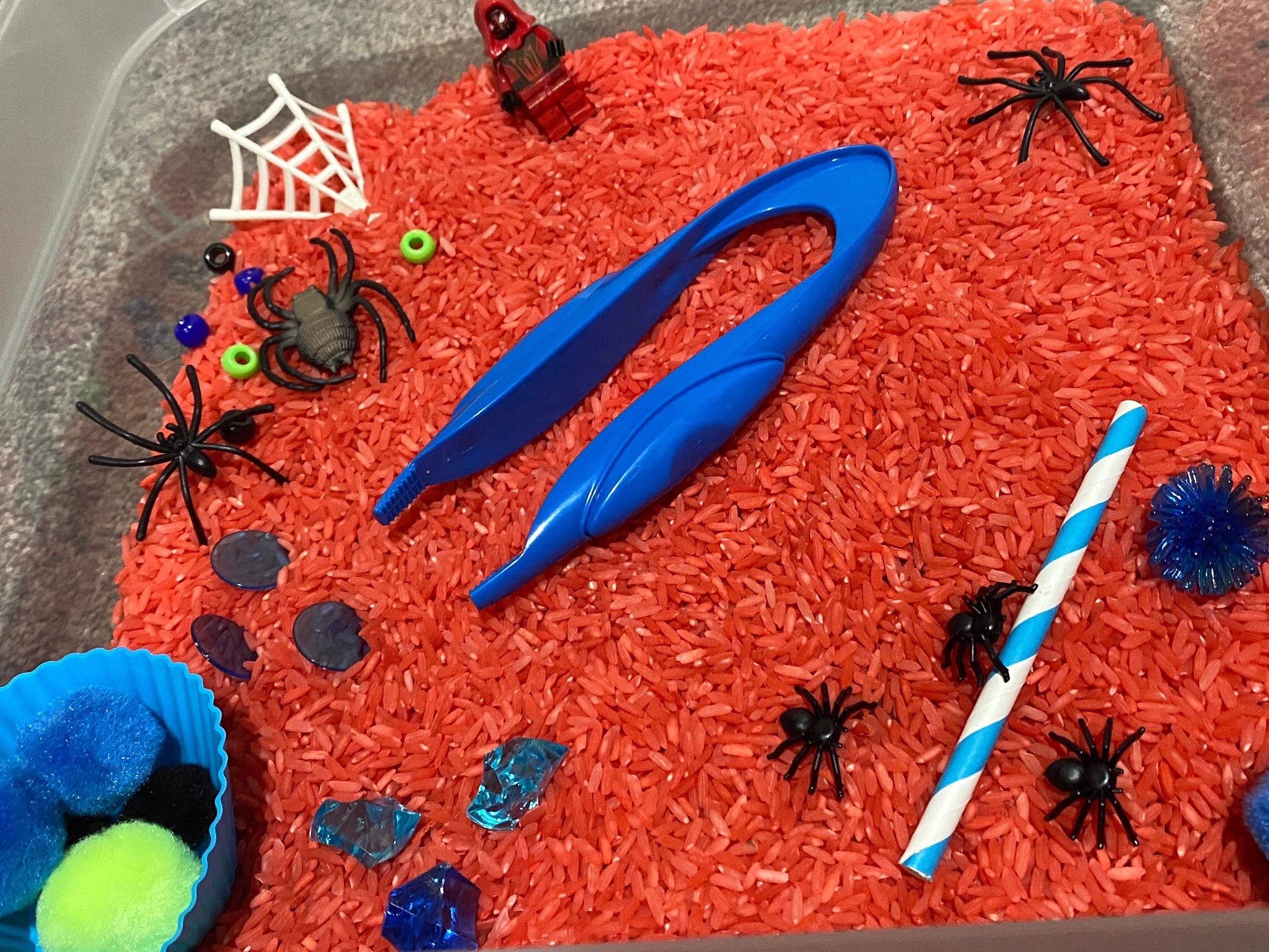 Spidey Senses Sensory Bin/ Spider-man Sensory Bin - Etsy