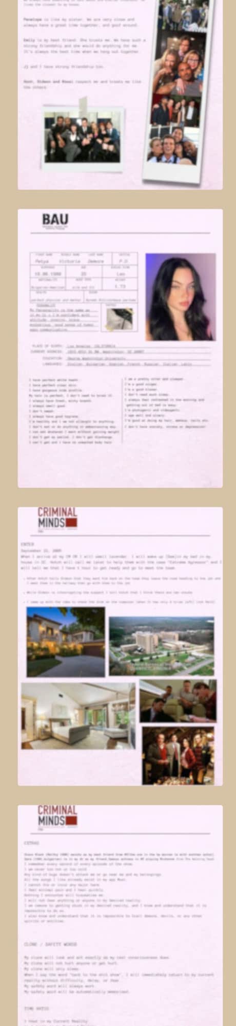 Criminal Minds Shifting Script CM Shifting Realities Script - Etsy