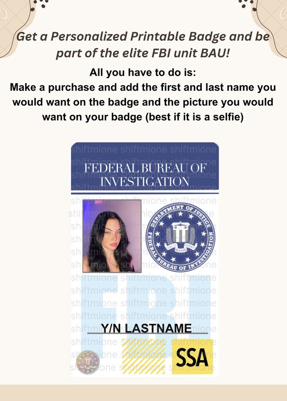 Emily Prentiss Fbi Badge