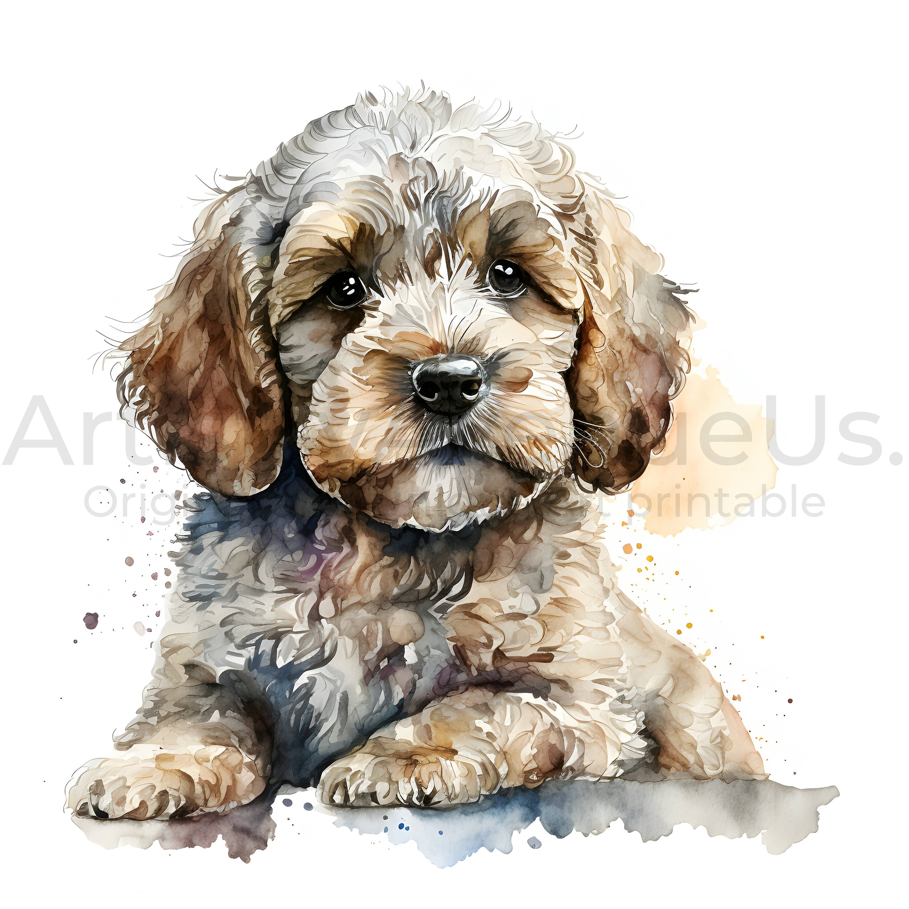 Cockapoo Clipart 10 High Quality Jpgs Digital Download - Etsy