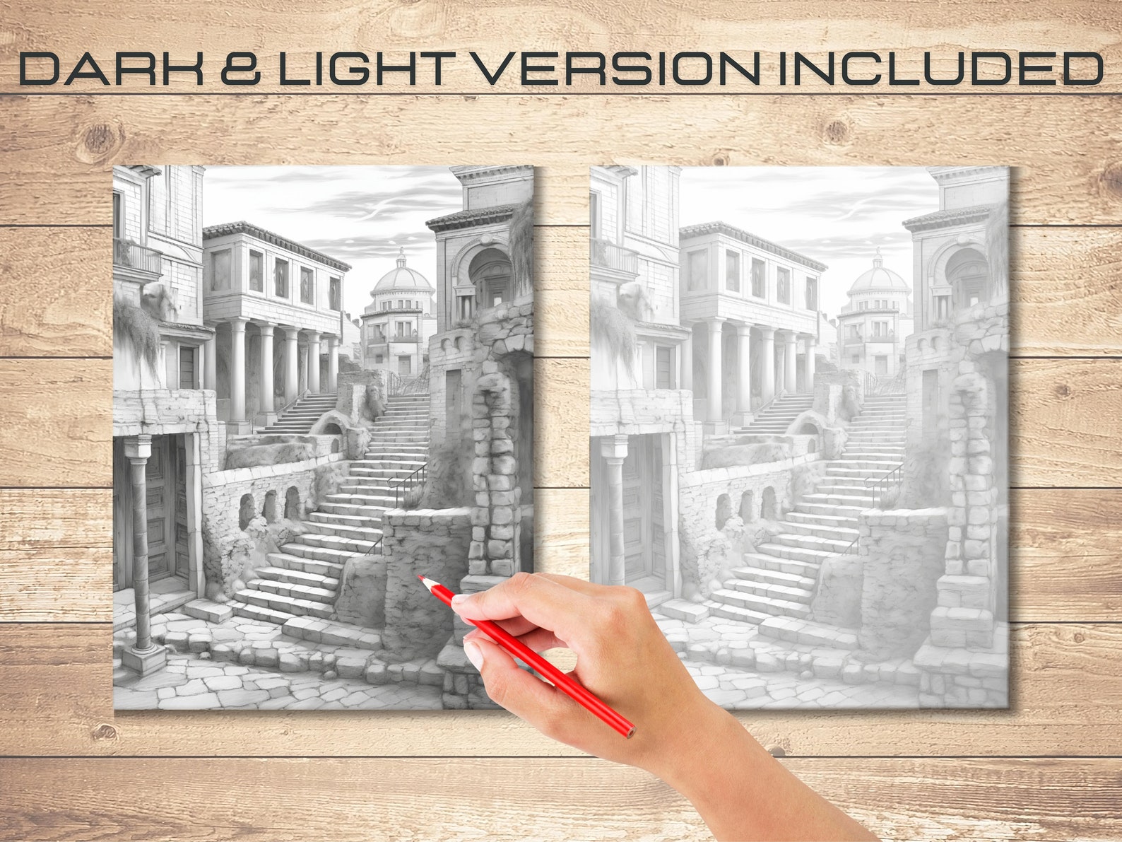 Ancient Rome Coloring Book Printable Adults and Kids Coloring Pages ...