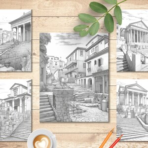 Ancient Rome Coloring Book | Printable Adults and Kids Coloring Pages ...