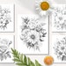 50 Beautiful Flowers Coloring Book Adults and Kids Colouring - Etsy