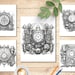 Steampunk Clock Coloring Book Printable Adult and Kids - Etsy