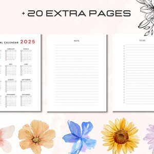 Botanic Calendar 2025 Coloring Book | Adults and Kids Colouring Books ...