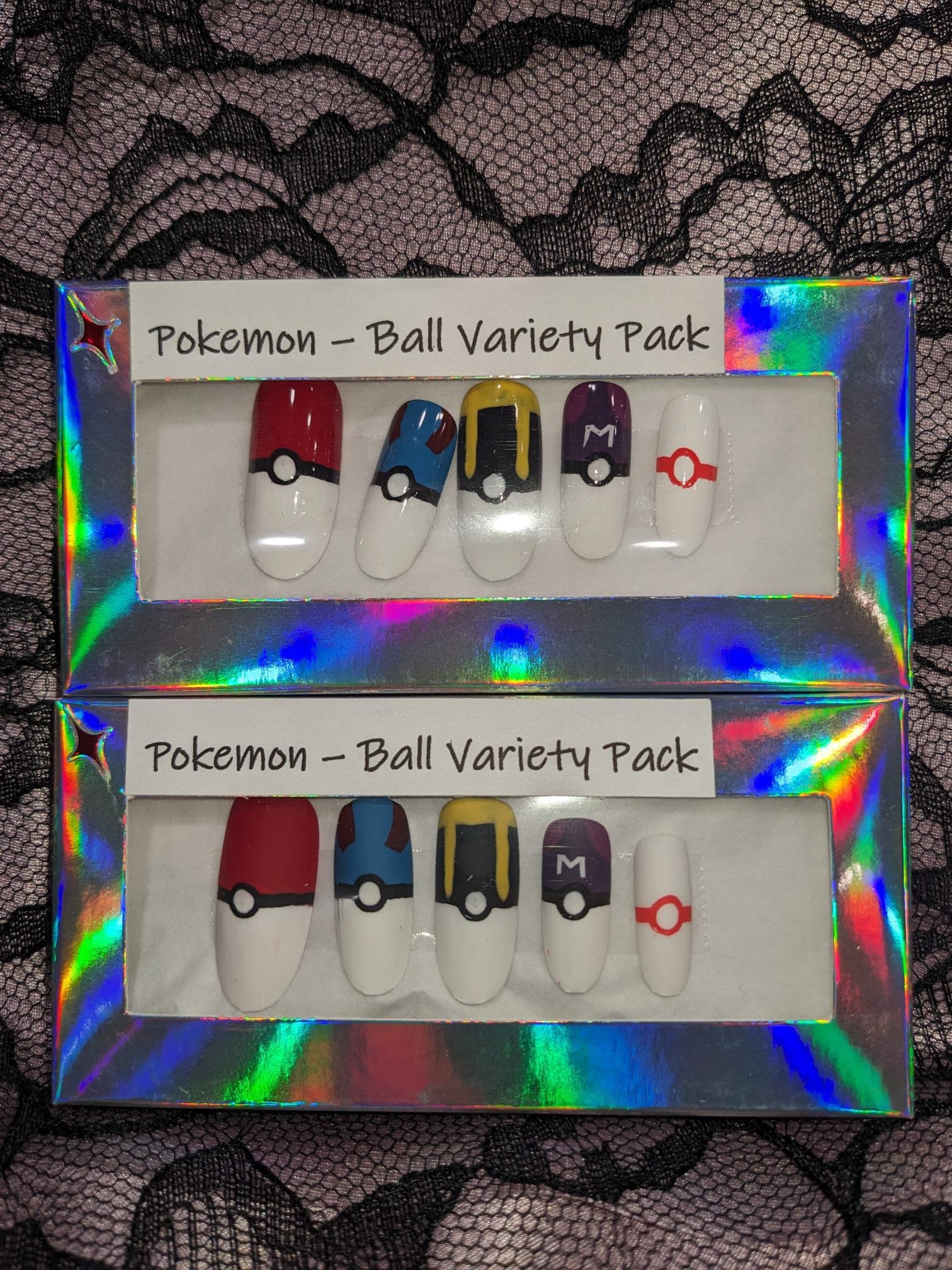 Anime/game Nails Pocket Monsters - Etsy