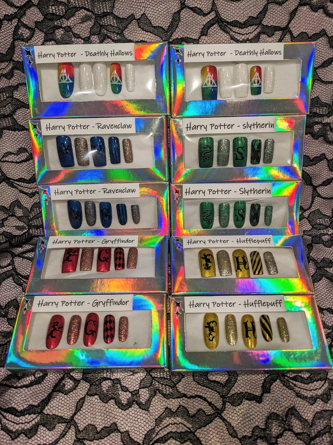Fandom Nails - H.P. - Etsy
