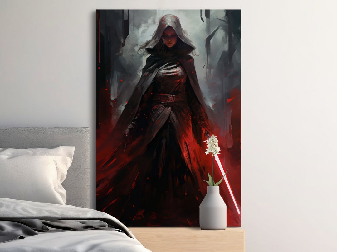 Star Wars Sith Lord Gamer Gifts Gamer Room Decor Dark - Etsy