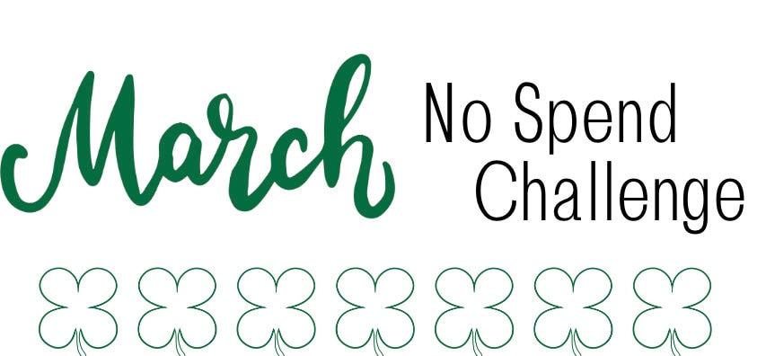March Money Saving Challenge Printable - Etsy