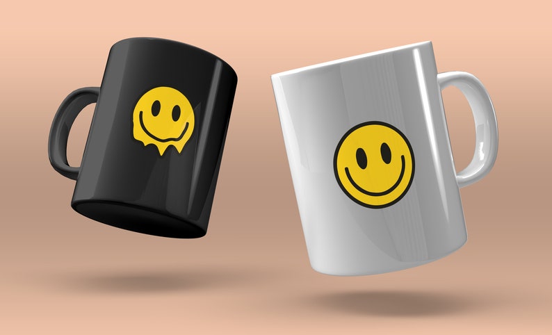 Weird Distorted Smiley Faces Vector Set 1 Digital Download SVG - Etsy