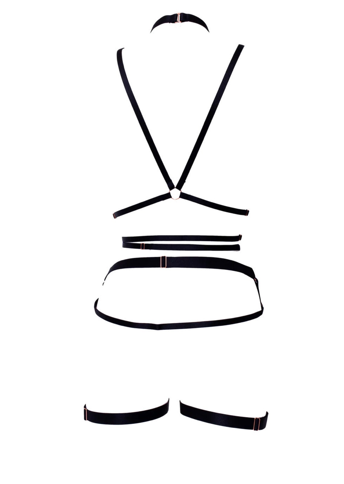Harness For Women Full Bodyopen Cupless Bralingerie Harness Setblack Lingerie Harnessopen
