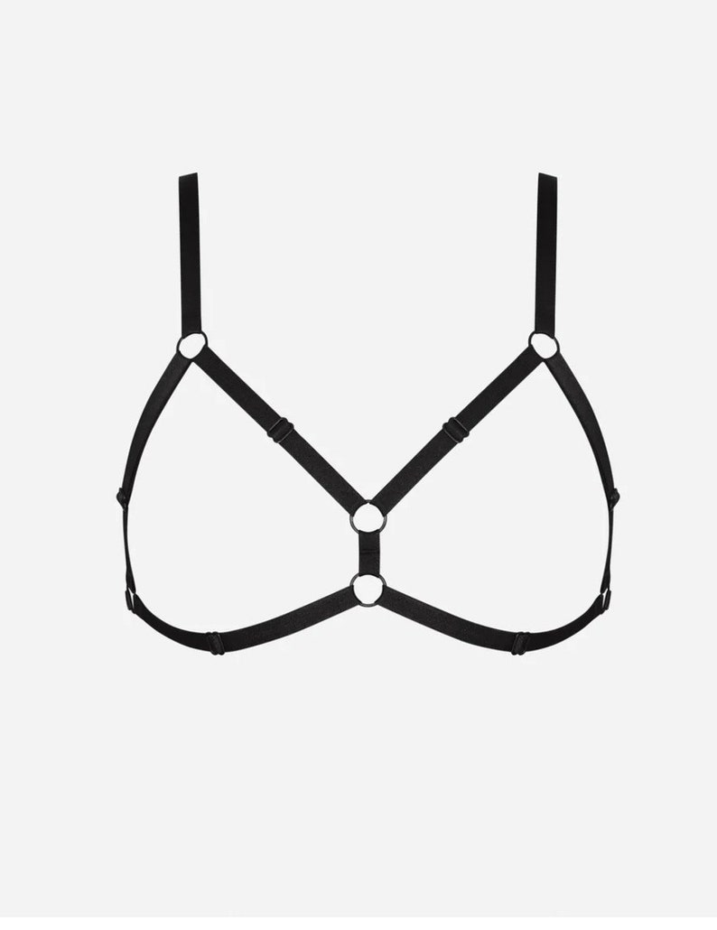 Harness For Women Full Bodyopen Cupless Bralingerie Harness Setblack Lingerie Harnessopen