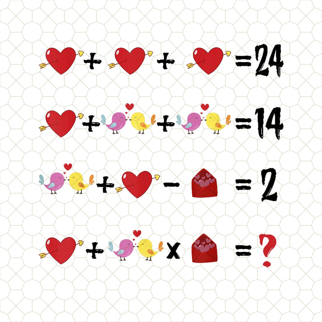Math Teacher Valentine Png, Valentine's Day Math Teacher Png, Heart ...
