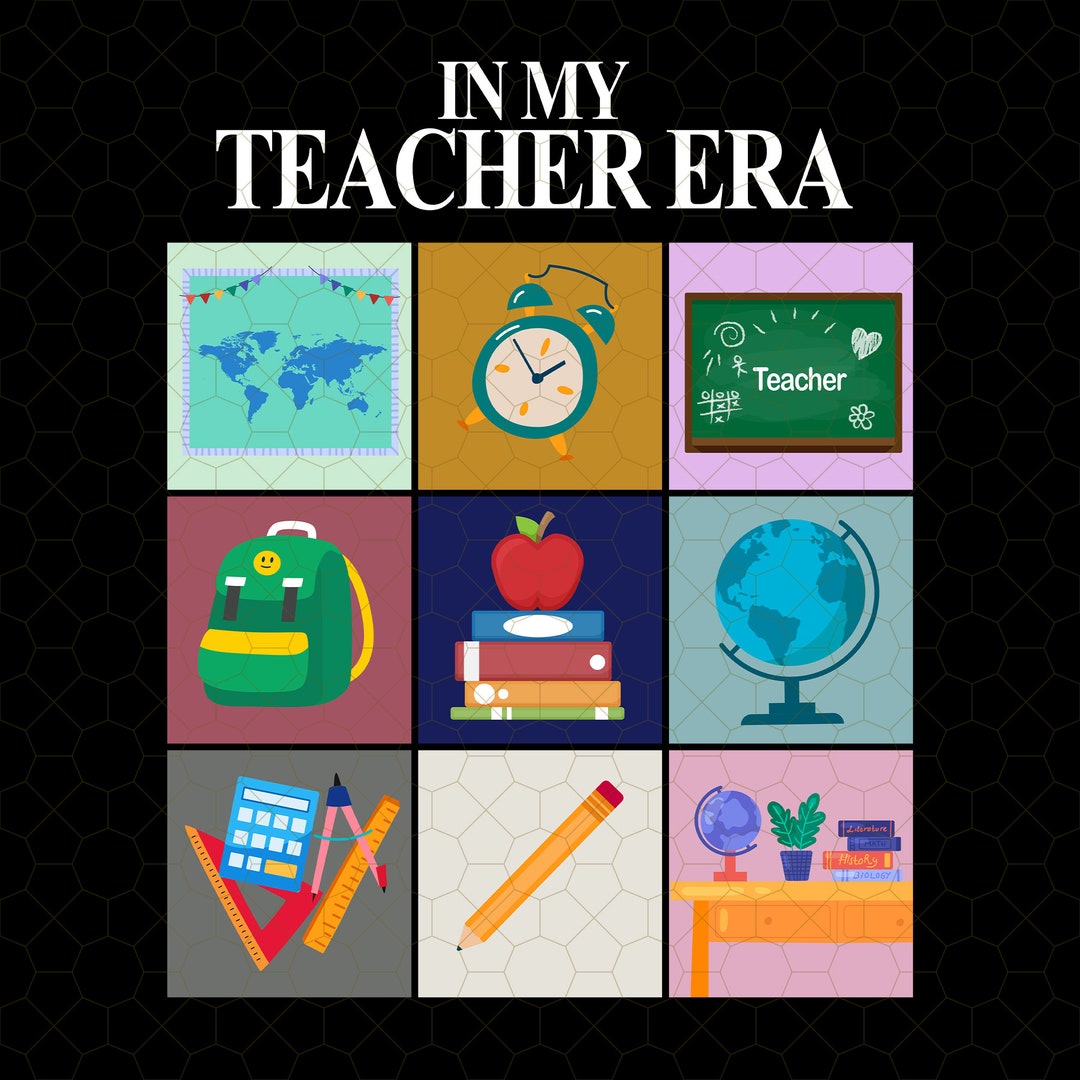 In My Teacher Era Png, Funny Teacher Png, New Teacher Png, Future ...