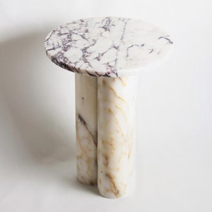 Viola Marble Side Table Coffee Table Night Stand - Etsy