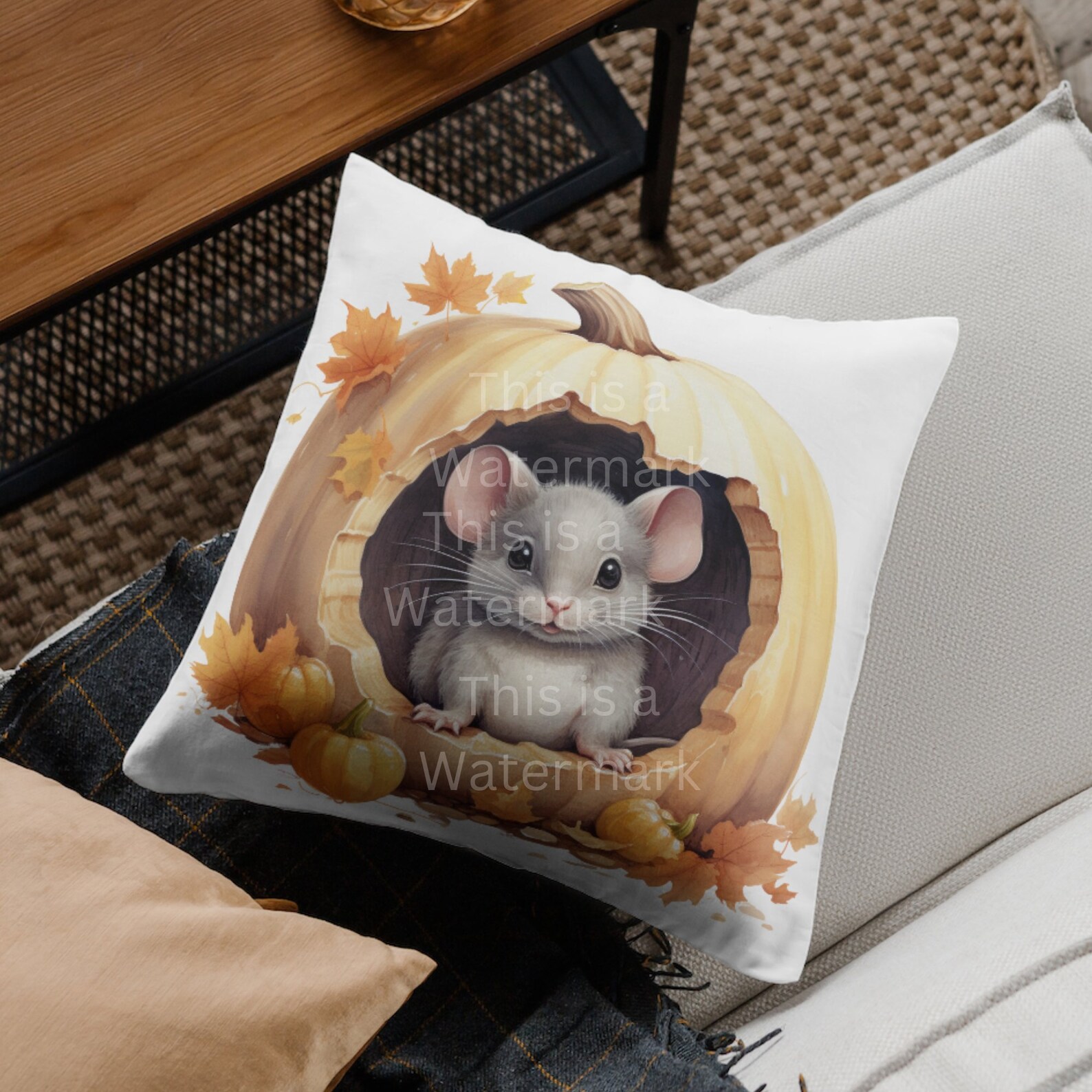 Cute Mouse Inside Pumpkin 77 PNG JPG Bundle Halloween Animal - Etsy