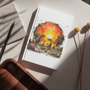 Dinosaur Armageddon Cliparts 20 PNG Bundle Watercolor Prehistoric ...