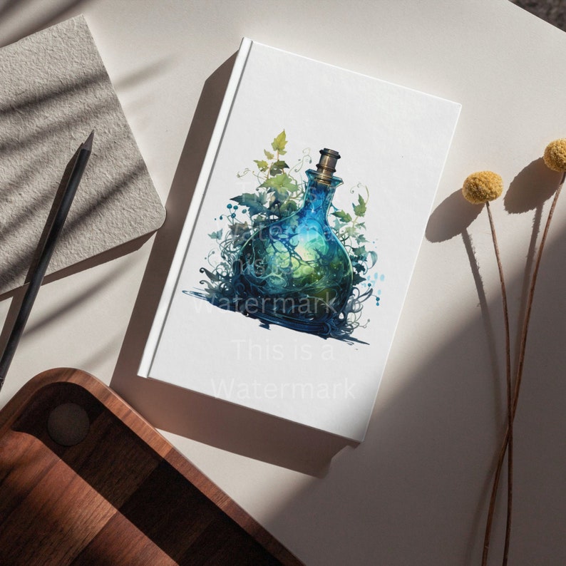 Potion Bottle Clipart 77 PNG Bundle Magic Blue Fantasy Elixir - Etsy