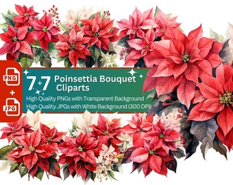 Christmas Holly Vector Clipart Bundle. Mistletoe SVG Leaves. - Etsy