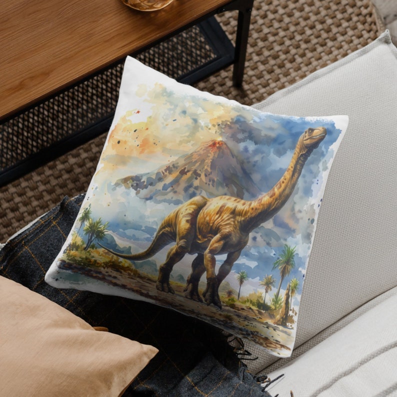 Dinosaur Armageddon Watercolor Clipart: Jurassic PNG Bundle (digital ...