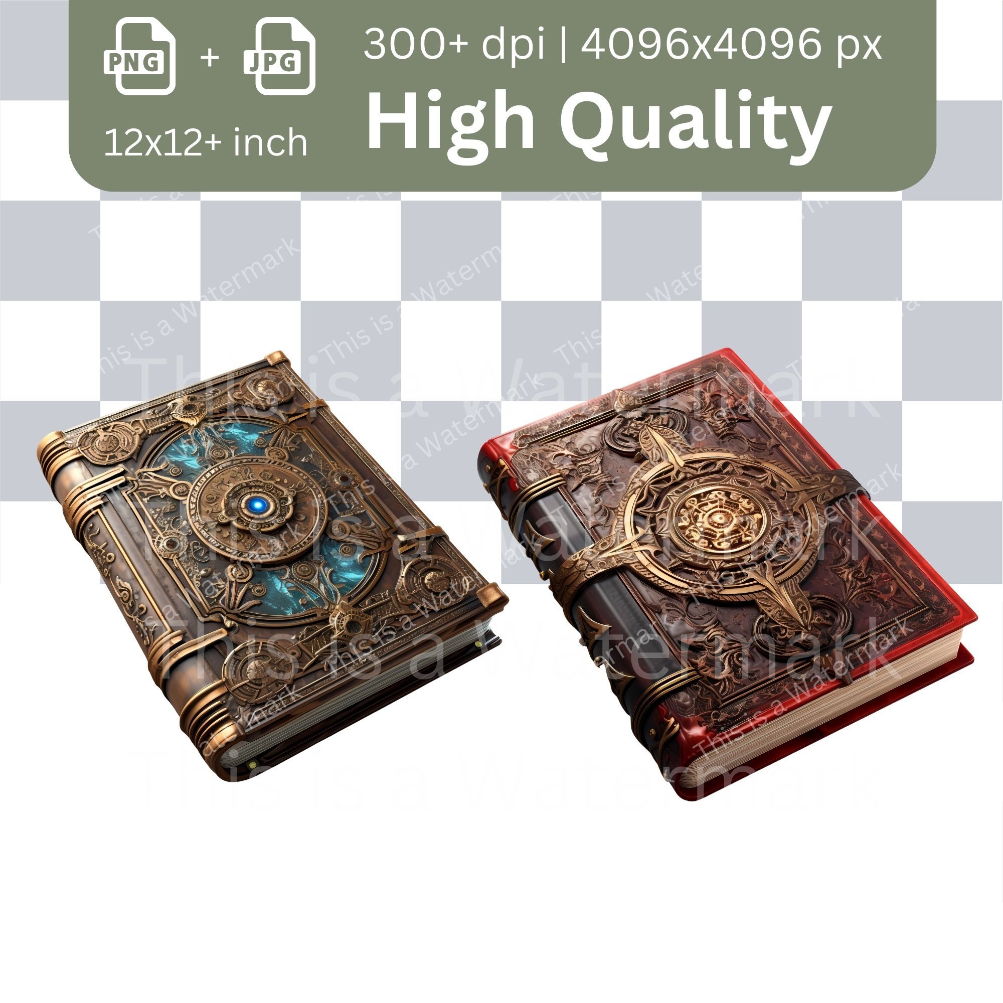 Ancient Spellbook 77 PNG Clip Art Bundle Magic Fantasy Book - Etsy Canada