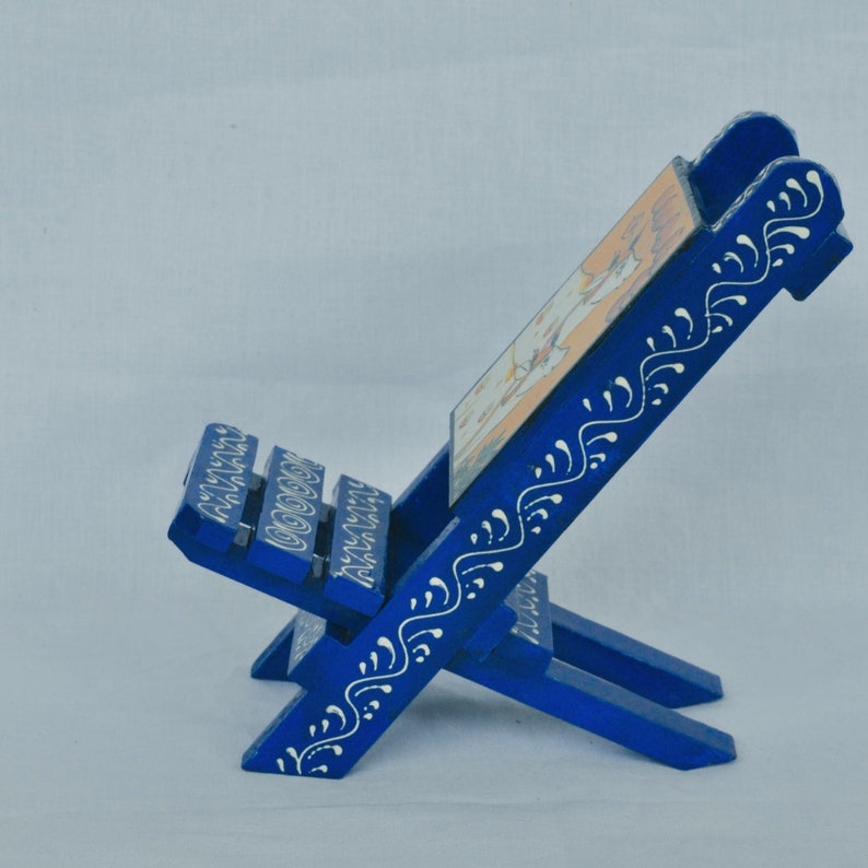Handmade Mobile Phone Holder, Traditional Stand, Table Top, Home Decor ...
