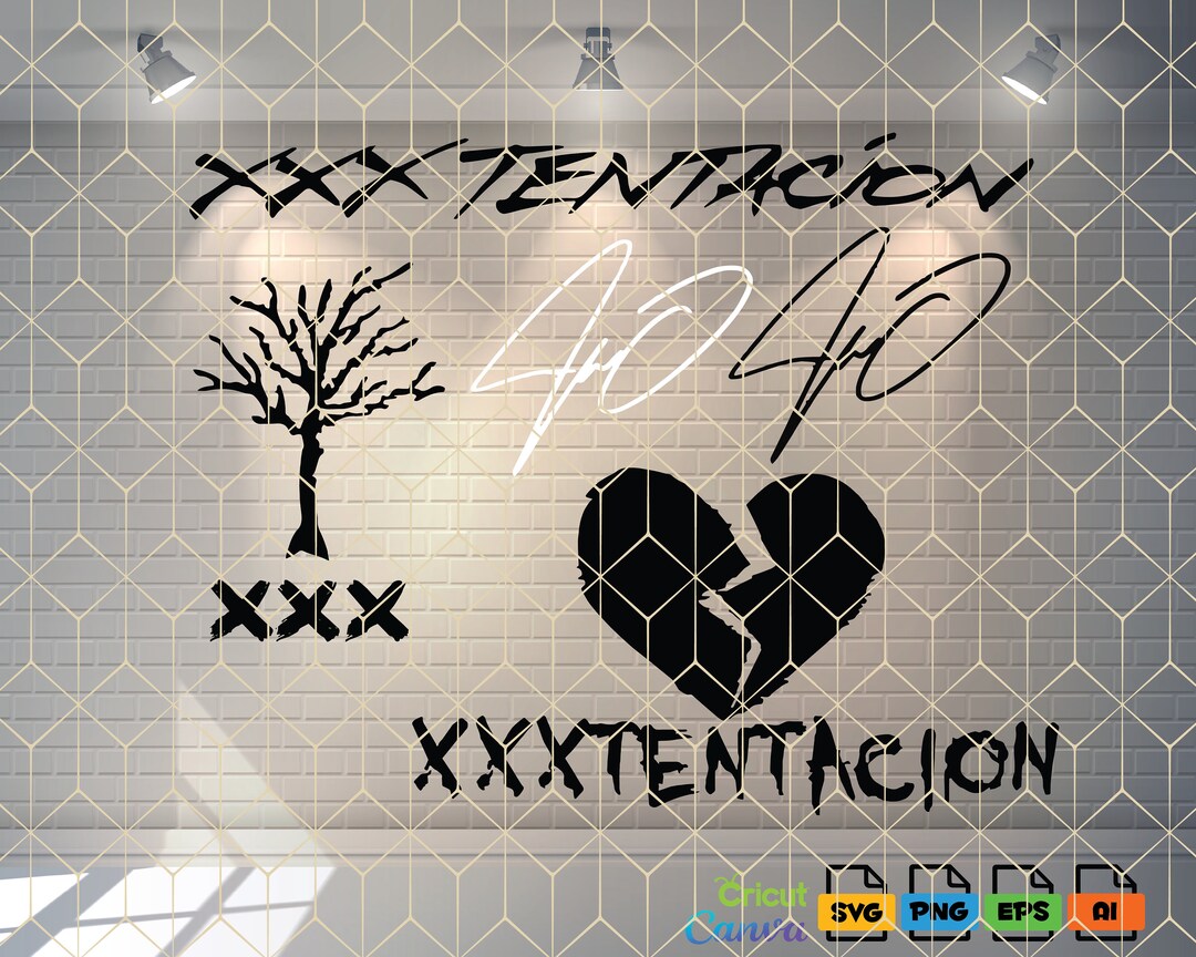 XXXTENTACION Formatos SVG PNG Eps y Ai Listo para usar - Etsy México