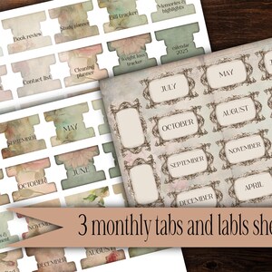 2025 Digital Planner Floral Junk Journal Kit Printable Journals Digital ...