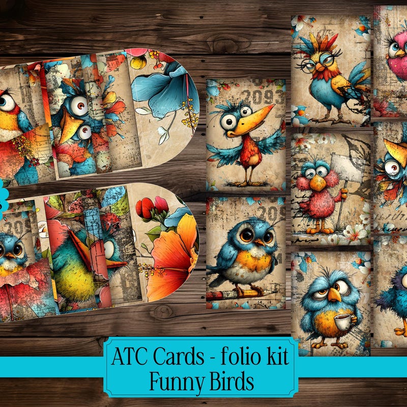 Atc Printables - Etsy