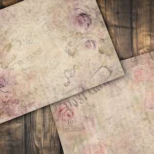 Digital Paper Pack Digital Download Scrapbook Paper Kit Collage Sheet ...