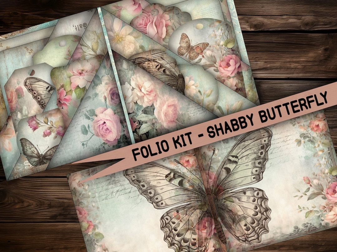 Vintage Folio Junk Journal Digital Printable Vintage Junkjournal Paper ...