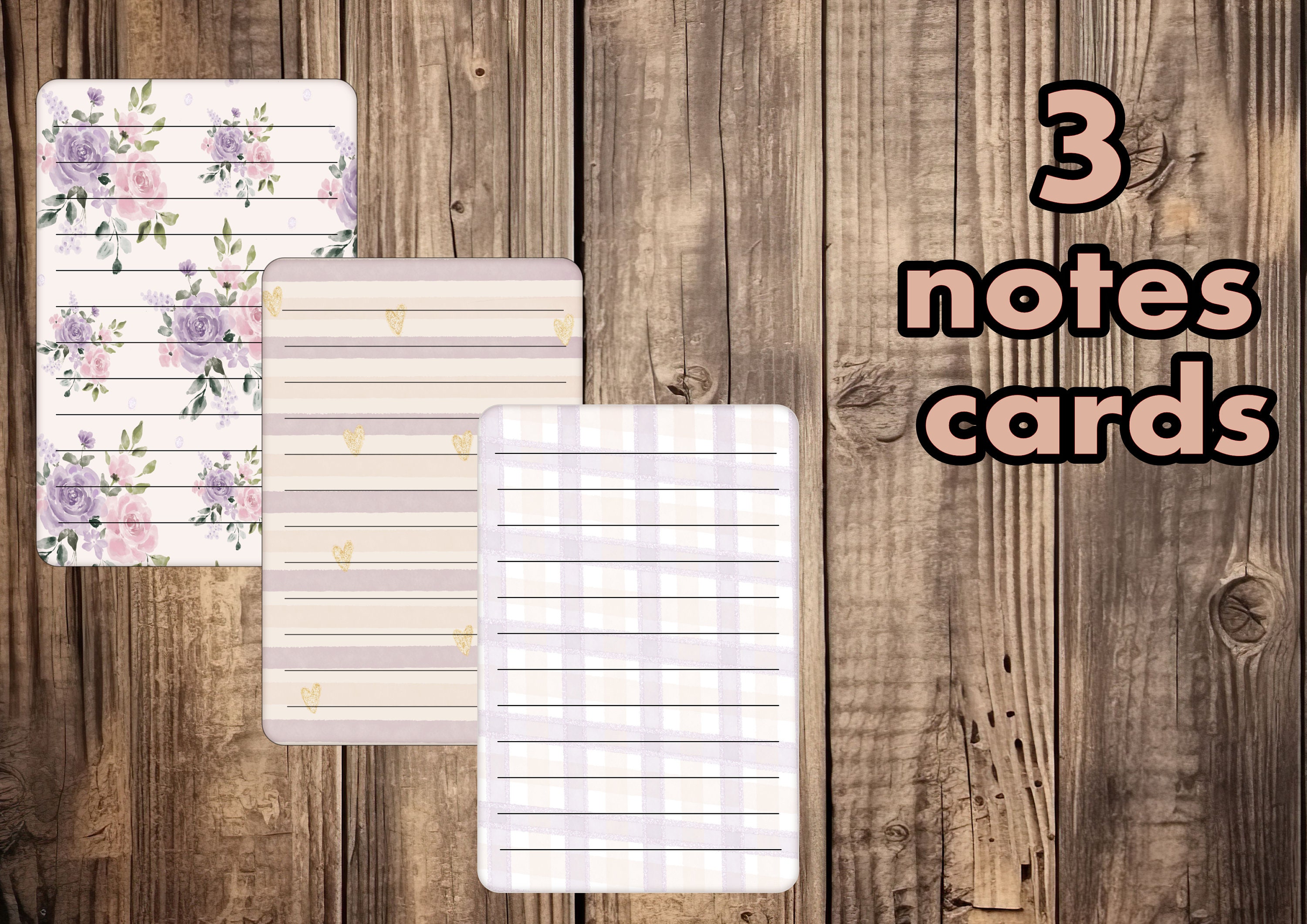Purple Folio Card Holder Digital Printable Folio Vintage Girls Cute ...