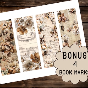 Digital Reading Journal Printable Reading Tracker Journal Junk Journal ...