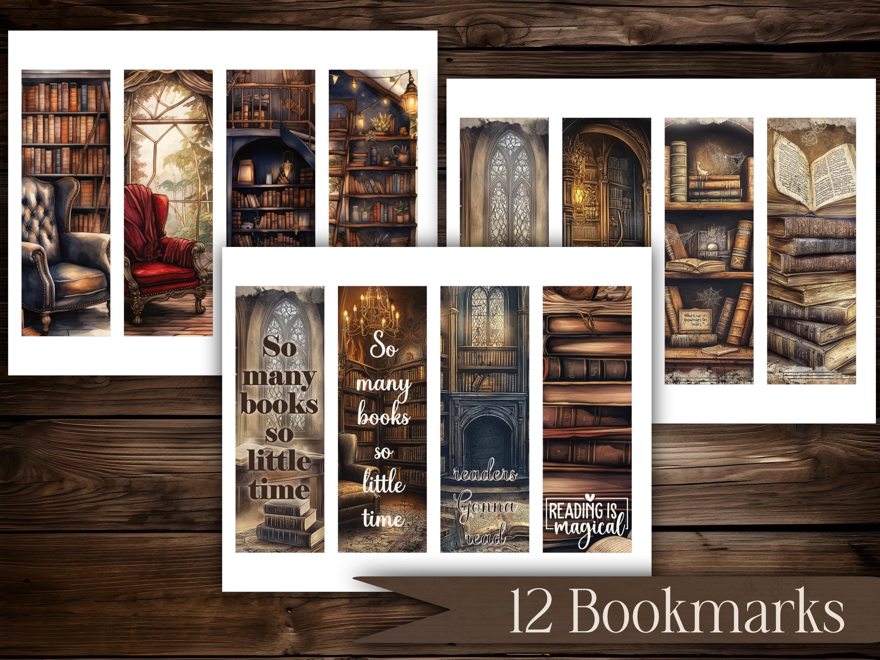 Reading Journal Folio Kit Digital Printable Book Tracker Stationery ...