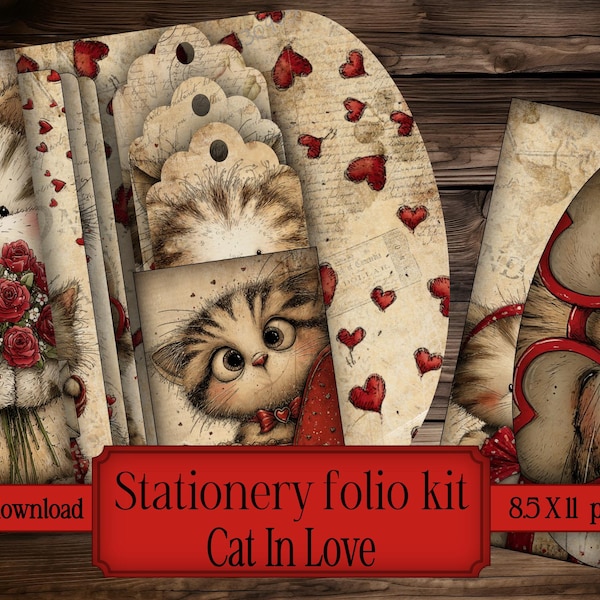 Valentine Card Kit Dog - Etsy UK