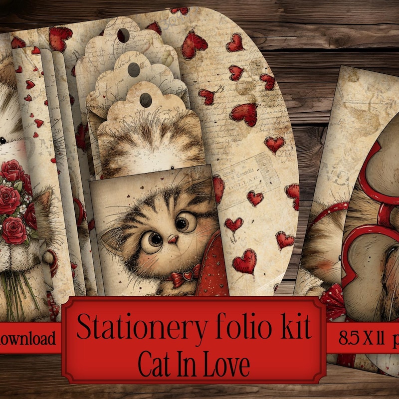 Valentine Folio Cards - Etsy UK
