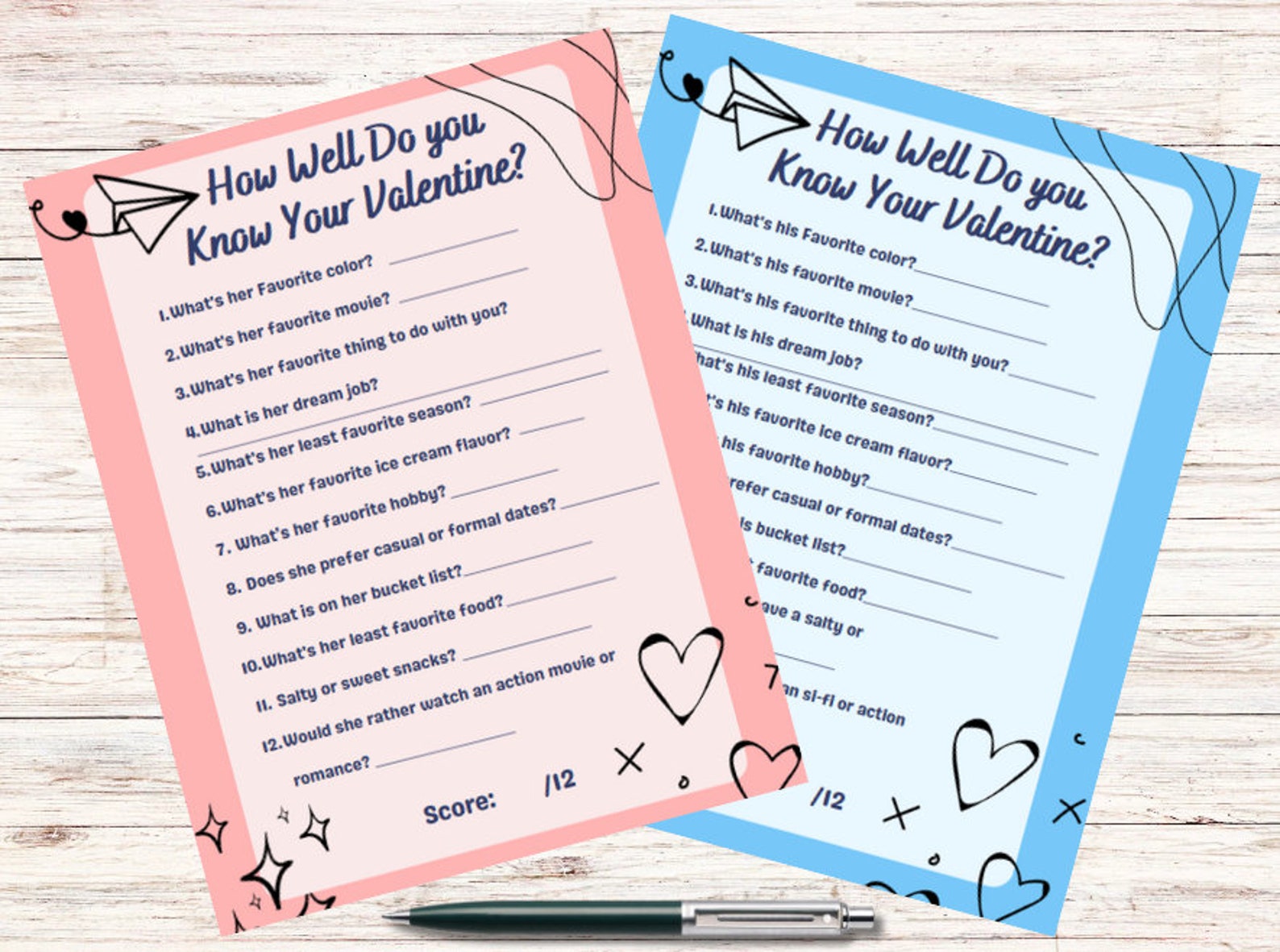 How Well Do You Know Your Valentine? Date Night Games, How Well Do You ...