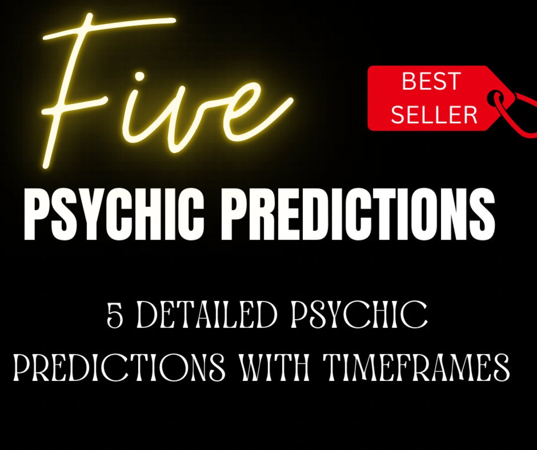 5 Psychic Predictions • Channeled Psychic Prediction Reading • 5 ...