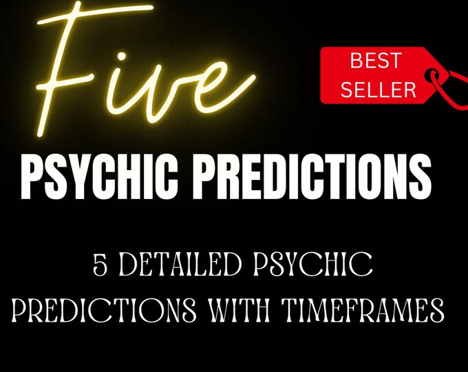 5 Psychic Predictions • Channeled Psychic Prediction Reading • 5 ...