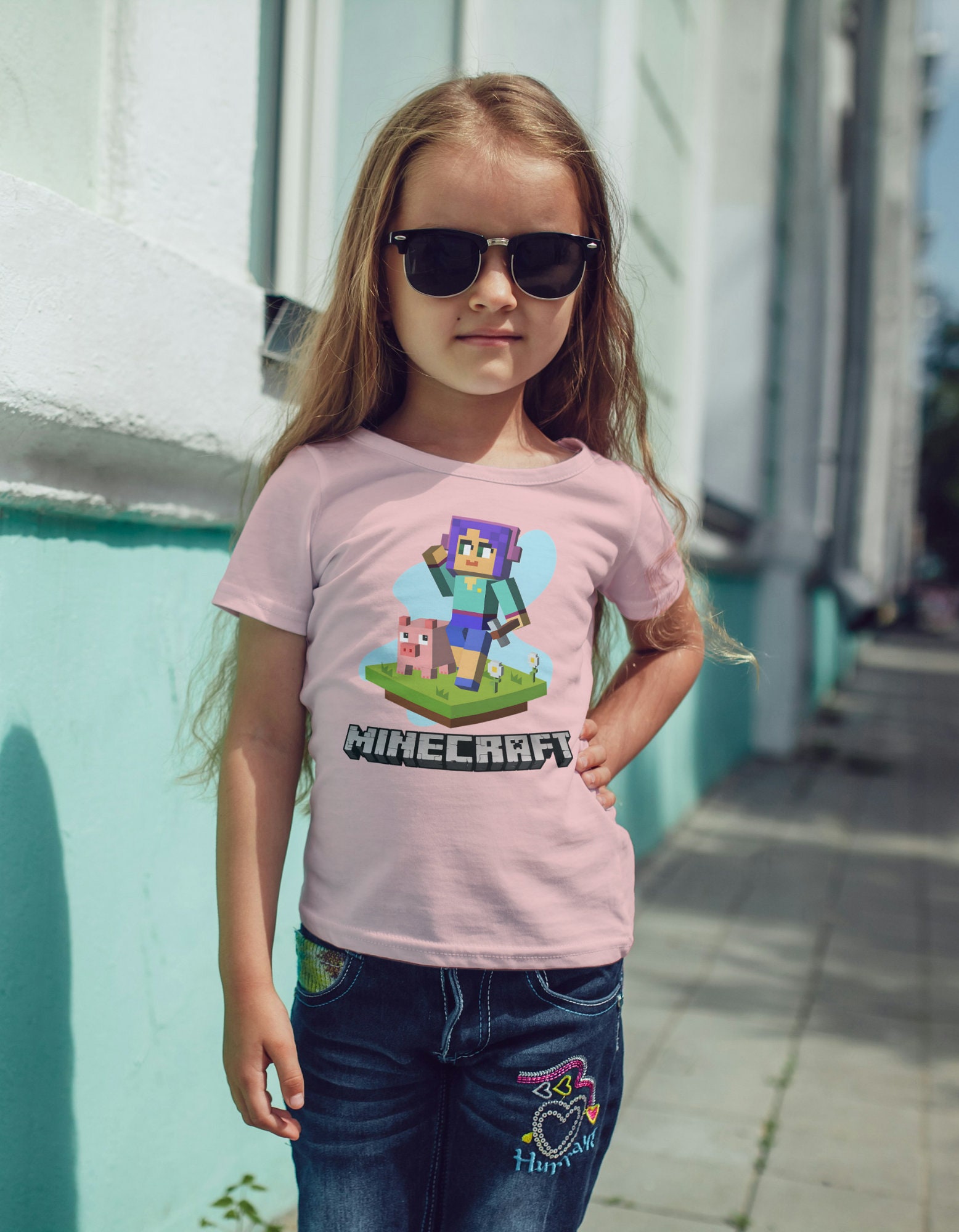 Mine Craft Shirt Gift for Girl and Teen T-shirt for Mine Craft Lover ...