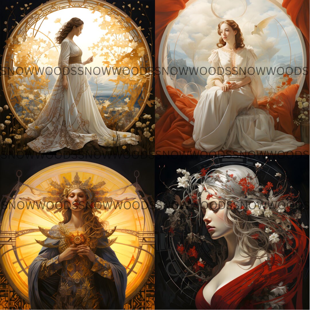 Women Svg, Purity Art, Religious Art, Gracious Png, Woman Art Bundle ...