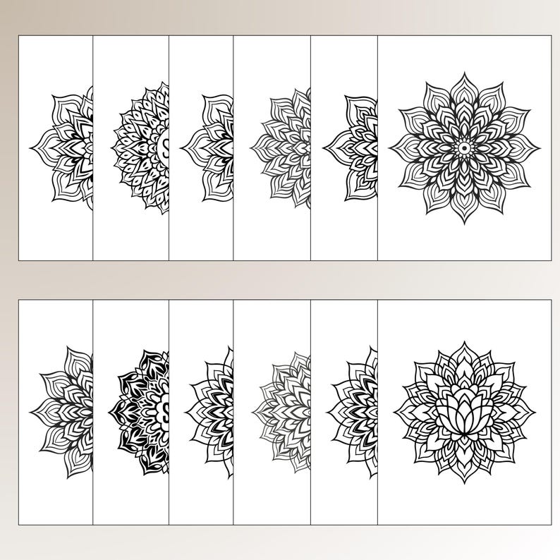 Coloring Pages Whole Shop Bundle: Mandalas & Animals (printable PDF) - Etsy