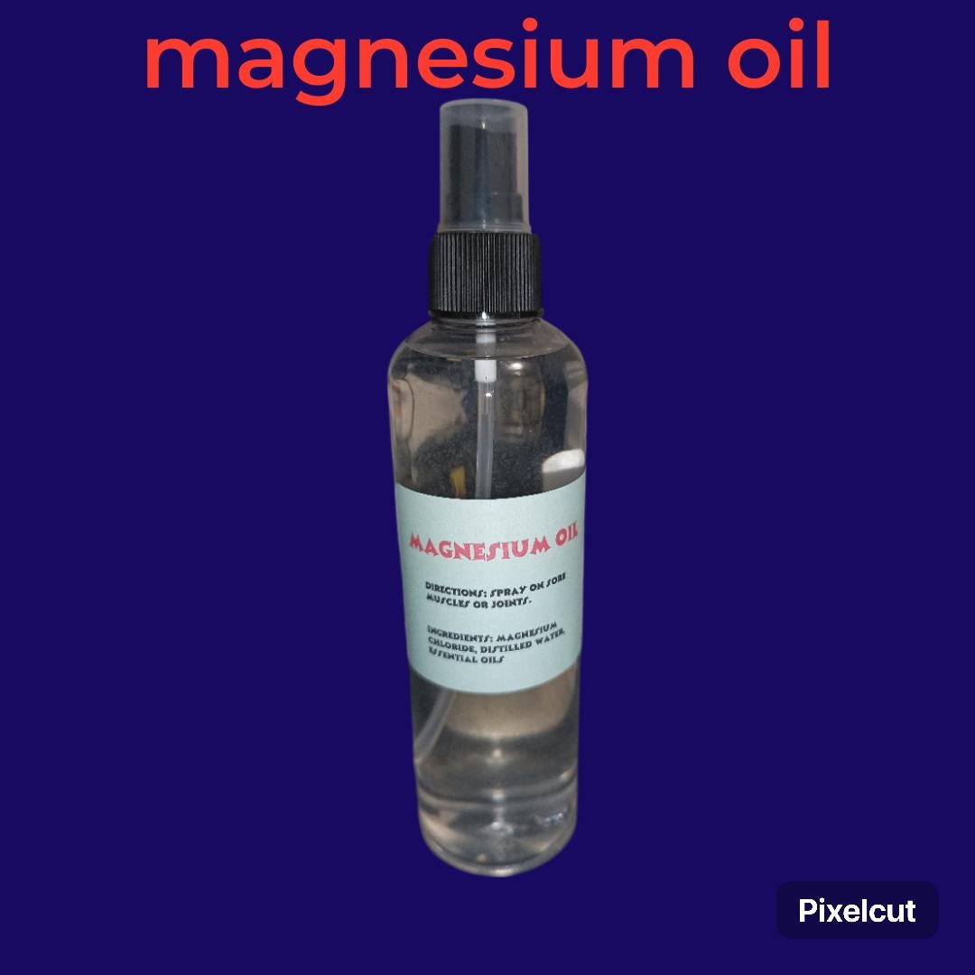 Magnesium Oil(lavender&baby Powder) - Etsy
